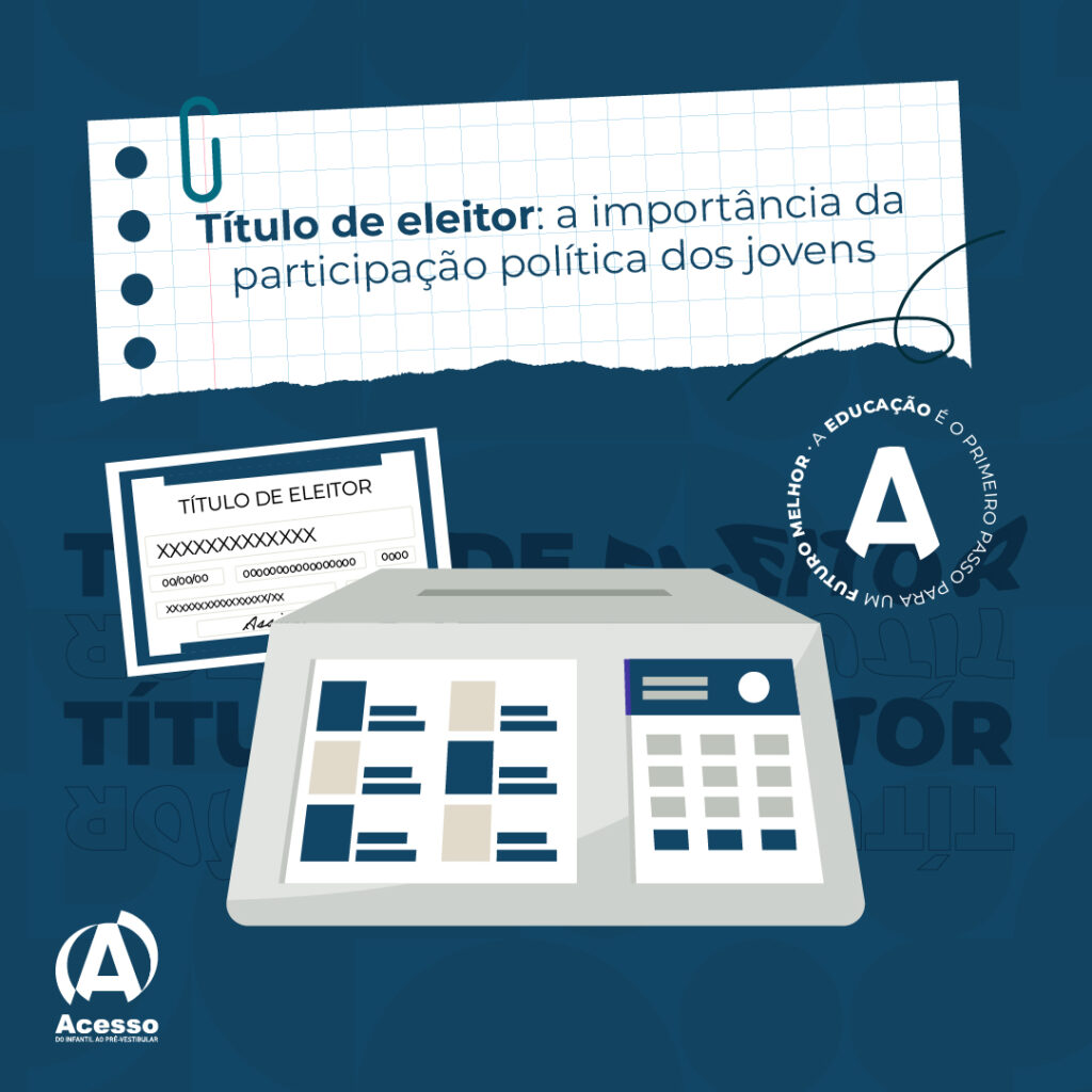 Título de eleitor: a importância da participação política dos jovens ...